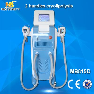 China 2 Handle Cryolipolysis Machine Fat Freezing Cool Sculpting for Body Slimming 360° Cooling for sale