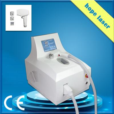 China Professional Diode Soprano Laser Hair Removal Machine 3 Spot Size Heads 808nm for sale