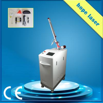China Professional Nd YAG Erbium Laser Tattoo Removal Machine 1064nm 532nm for sale
