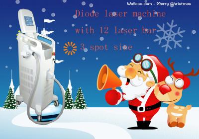China 810nm Diode Laser Hair Removal Machine 8.4 Inch LCD Touch Screen 600W for sale