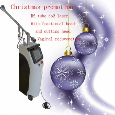 China Fractional CO2 Laser Machine for Vaginal Tightening 0.1-2.6mm Spot Distance RF Tube for sale
