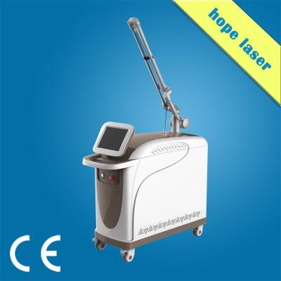 China Picosecond ND YAG Laser Machine for Tattoo Freckle and Pigmentation Removal 1064nm 532nm for sale