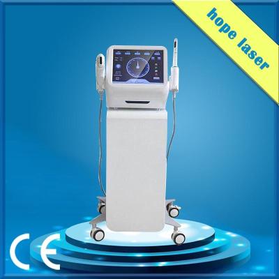 China 2 in 1 HIFU Machine for Facial Lifting and Vaginal Tightening Anti Aging 7MHz 10MHz for sale