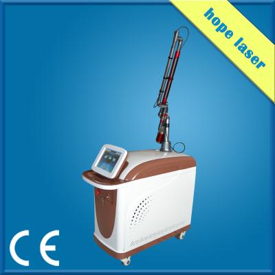 China Clinic Nd Yag Laser Tattoo Removal Machine 1064nm 532nm Picosecond Technology for sale