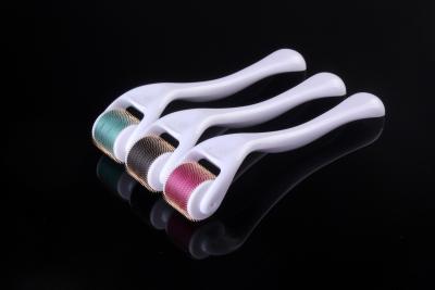 China Titanium 540 Needle Derma Roller Microneedling System for Acne Scar Removal and Hair Growth for sale