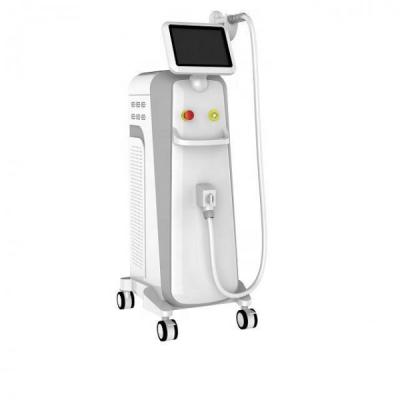 China 810nm Diode Laser Hair Removal Machine 600W Fiber Optic Safety System for sale