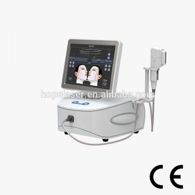 China HIFU Slimming Machine 7.0MHz 1.5mm Depth Low Consumables Anti Wrinkle Skin Tightening for sale