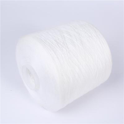 China 100% Polyester Yarn For Sewing Thread 40/2 40/3 Raw White for sale