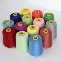 China Polyester Yarn S/Z Direction with Bright BR Luster for sale
