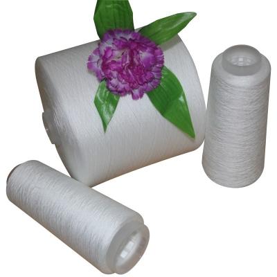 China Dyeing Tube Raw White 100% Polyester Ring Spun Yarn 40/2 for sale