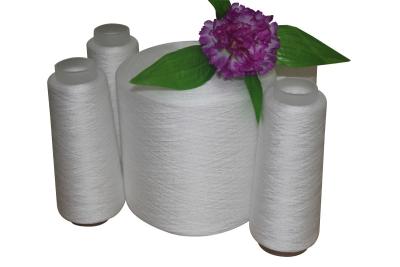 China 60/2 60/3 Raw White 100% Polyester Ring Spun Yarn Sewing Knitting for sale