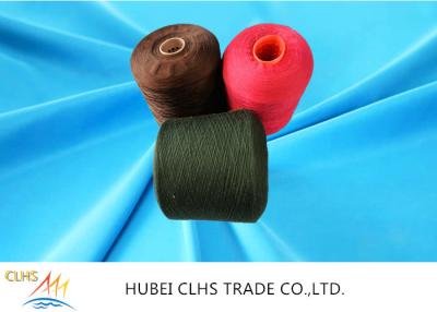 China Recycle Dyed Polyester Yarn 100% Polyester Stable Fiber For Bags Clothes And Shoes for sale