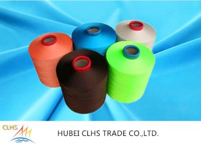 China Low Shrinkage Elastic 100% Ring Spun Polyester Yarn 60/3 for sale