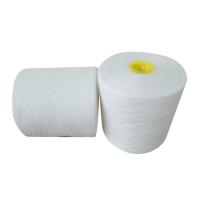 China 40/2, 50/2, 60/2 Single Twist  Polyester Core Spun Yarn , Polyester Weaving Yarn Less Broken Ends for sale