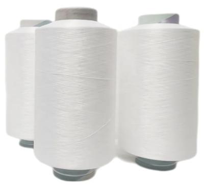 China Brand 150D/48F , 300D/96F NIM Raw White DTY Polyester Yarn AA for sale