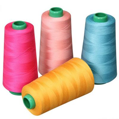 China 40/2 5000meters 100% Polyester Sewing Thread For High Speed Sewing Machine for sale