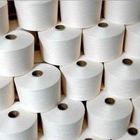 China Manufacturer Raw White 100% Polyester Spun Yarn, Polyester Thread 50/2 for sale
