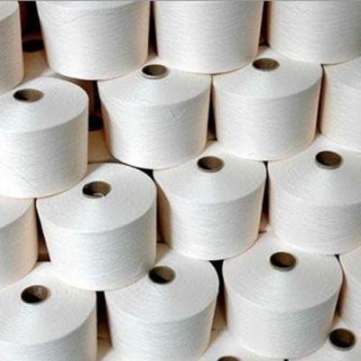 China Manufacturer Raw White 100% Polyester Spun Yarn, Polyester Thread 50/2 for sale