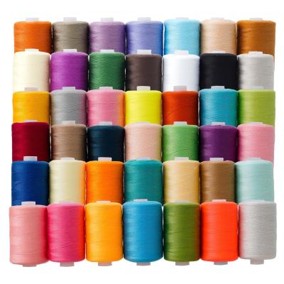 China Polyester Sewing Thread Wholesale 40/2 50/2 Polyester Thread For Clothing for sale