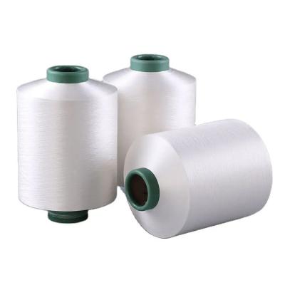 China DTY Raw White Black 100% Polyester Filament Yarn NIM SD 300d/96f 150d/48f for sale