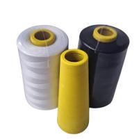 China White 40/2 100% Polyester Ring Spun Sewing Thread Wholesale Price for sale