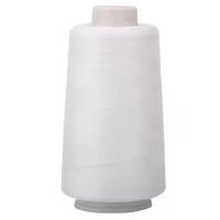 China White 40/2 100% Polyester Ring Spun Sewing Thread Wholesale Price for sale