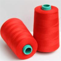 China 40/2 50/2 20/2 100% Spun Polyester Dyed Sewing Thread With Plastic Cone for sale