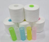 China 50/2 Raw White High Tenacity Low Shrinkage Polyester Spun Yarn for Sewing Thread for sale
