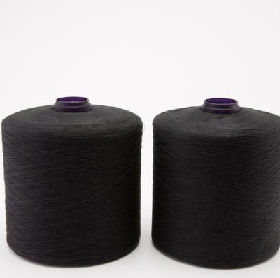China White, Black , Colors Dyed Yizheng Polyester Ring Spun Yarn  40/2 for sale