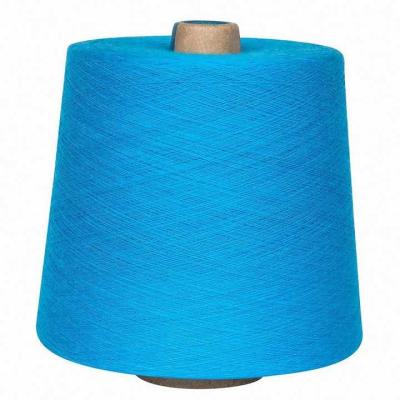 China High Quality Polyester Blended Yarn For Durable Soft Weaving Knitting for sale