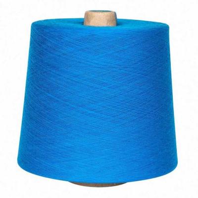 China 203 302 402 502 602 100% Polyester Yarn For Knitting Weaving for sale