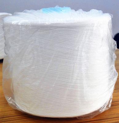 China Ring Spun Semi Dull Polyester Yarn 42/2 With Dyeing Tube 5509220000 for sale