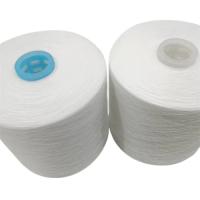 China 30/1 40/2 100% Spun Polyester Yarn for Knitting Weaving for sale