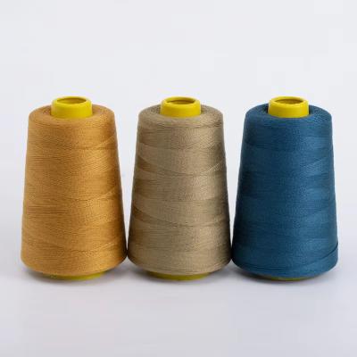 China High Tenacity 20/3 100% Polyester Spun Sewing Thread Colors for sale