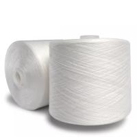 China 45/2 100% Polyester Spun Sewing Yarn With Dyeing Tube White , Black ,Colors for sale