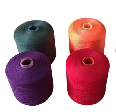 China Colors 40/2 100% Ring Spun Dyed Polyester Sewing Yarn AAA Cheap Factory Price for sale