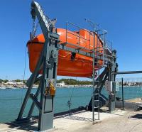 China CCS Approved SOLAS 5.0m GRP Gravity Totally Enclosed Lifeboat For Crew Training for sale