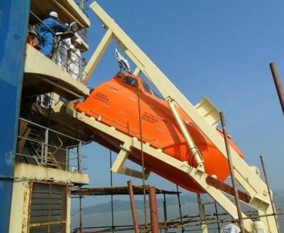China CCS, BV, ABS, RMRS, Wheelmark SOLAS Approved 5.9m 26 Persons GRP Freefall Lifeboats for sale