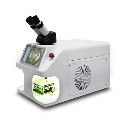 China 100W Mini Laser Welding Machine 1064nm for Gold Jewelry Bracelet Metal Welding 100J for sale