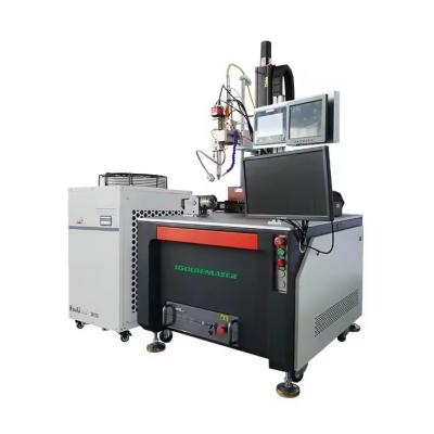 China Fiber Laser Welding Machine 1000W 1500W 2000W 4 Axis Wobble Welder with THK for sale