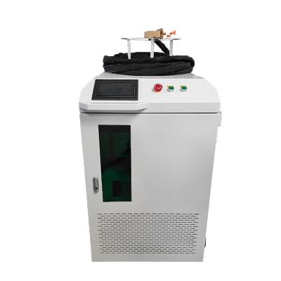 China 1000W 2000W Fiber Laser Cleaning Machine for Rust Oil Paint Removal Metal Applicable for sale