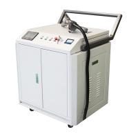 China CNC Desktop Fiber Laser Cleaning Machine 75 kg Weight Capacity for Metal Surface Rust Removal for sale
