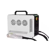 China Portable Pulsed Laser Cleaning Machine 50W 100W 200W for Rust Paint Oil Removal for sale