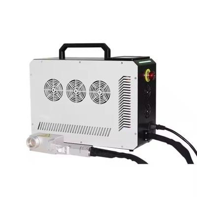 China Portable Pulsed Laser Cleaning Machine 50W 100W 200W for Rust Paint Oil Removal for sale