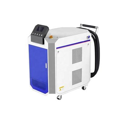 China 50W 100W Handheld Backpack Pulse Laser Cleaning Machine Rust Remover 30kg for sale