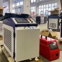 China RAYCUS CW Fiber Laser Welder 4 in 1 1500W 2000W 3000W Handheld Laser Cutting Cleaning Welding Machine for sale