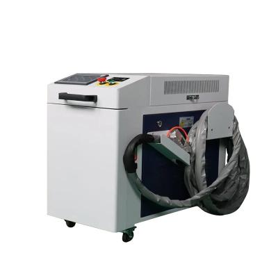 China 3 in 1 Laser Cleaning Machine 1000W 1500W 2000W 3000W Raycus Fiber Laser for Rust Removal and Degreasing for sale