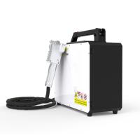 China 200W Pulsed Laser Rust Removal Machine 1064nm Desktop Fiber Laser Cleaner for Surface Paint Cleaning for sale