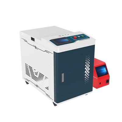 China 4 in 1 Laser Cleaning Welding Cutting Machine 1000W 1500W 2000W 3000W with Auto Wire Feeder for sale