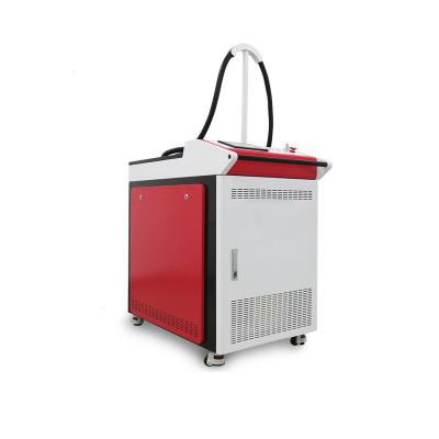 China 2000W Handheld Laser Cleaning Machine for Degreasing and Rust Removal Power Adjustment Range 10%-100% for sale
